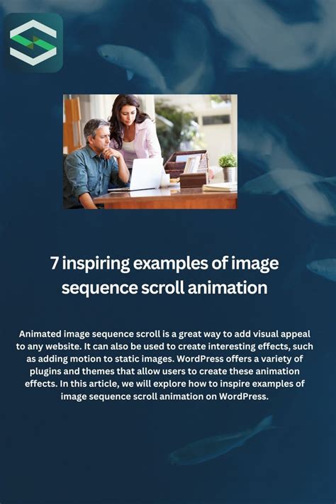 An Image With The Caption That Reads Inserting Examples Of Image Sequence Scroll Animation