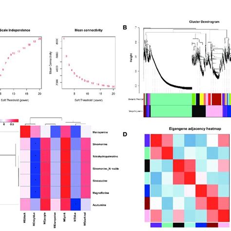 Weighted Gene Co Expression Network Analysis Wgcna Of Degs Identified Download Scientific
