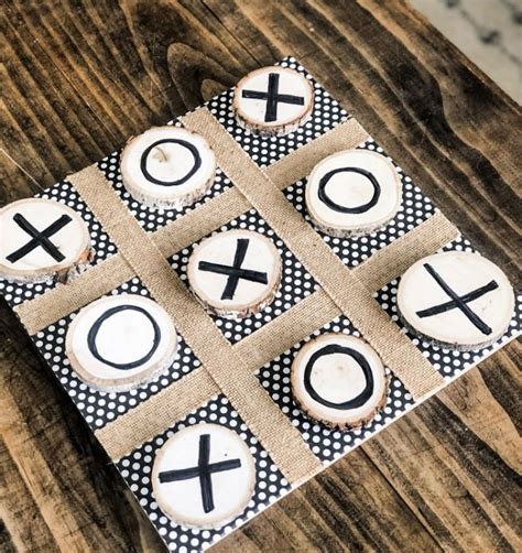 30 Diy Tic Tac Toe Game Projects You Can Make Diy Folly