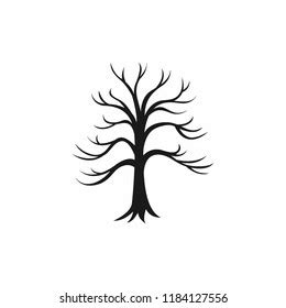 Naked Tree Vector Stock Vector Royalty Free Shutterstock