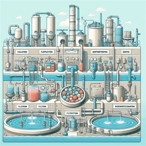 تصفیه شیمیایی فاضلاب پساب