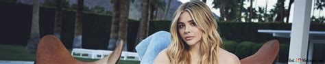 Chloe Grace Moretz Poolside Photoshoot K Wallpaper Download