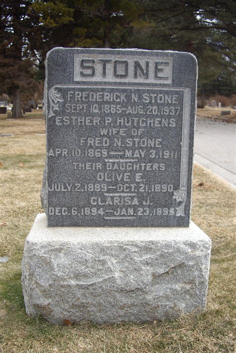 Frederick Napper Stone 1865 1937 Find A Grave Memorial