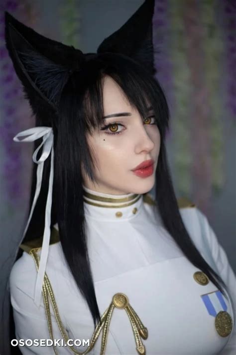 Model Alin Ma Xenoncos In Cosplay Atago From Azur Lane 44 Leaked