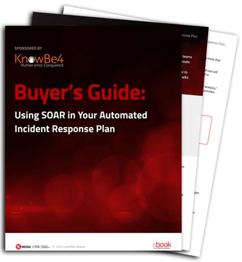 Buyers Guide Using Soar In Your Automated Incident Response Plan