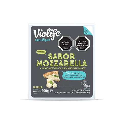 Queso Mozarella Bloque 200g Violife