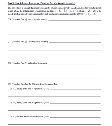 Solved Write Down Your Answers To Each Question In The Chegg