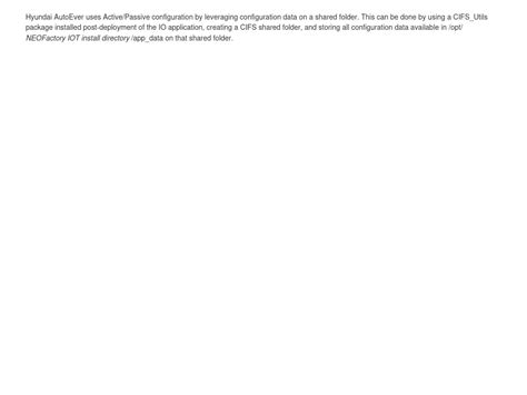 Activepassive Configuration Dell Nativeedge With Hyundai Autoever
