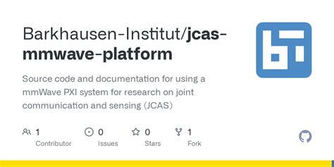 Github Barkhausen Institutjcas Mmwave Platform Source Code And