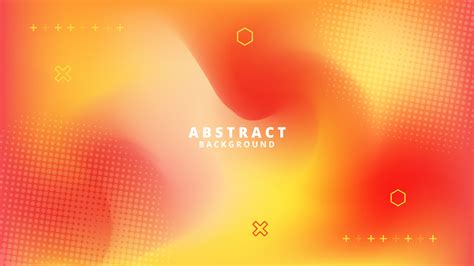 Abstract Orange Colorful Gradient Mesh Background 18745907 Vector Art