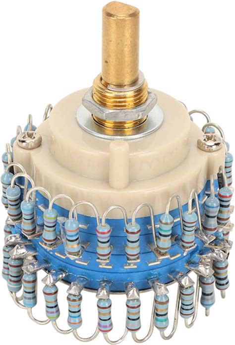 DIY Solder Volume Potentiometer Twist Design Sealed Dual Channel K Brass Volume
