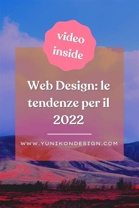 Trends Web Design 2022 Web Design Tendenze Tendenza Web Design