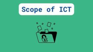 Scope Of ICT Ntaugc Net
