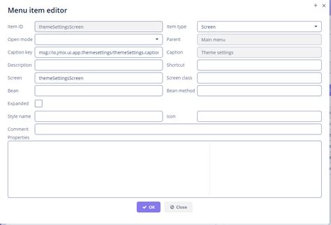 GitHub Daring Jmix Menu Editor