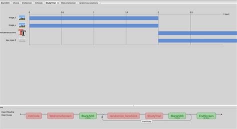 Present Image That Was Previously Shown Based On Input Builder PsychoPy