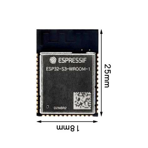 Esp32 S3 Wroom 1 N8r8 Smd Встраиваемый Wi Fi Bluetooth модуль купить на Ozon по низкой цене