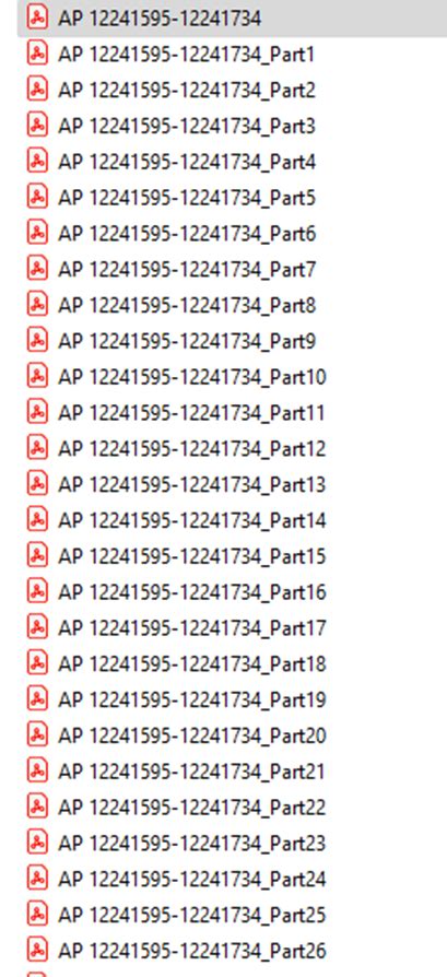 Problem With Splitting Documents By Bookmarks File Adobe Product