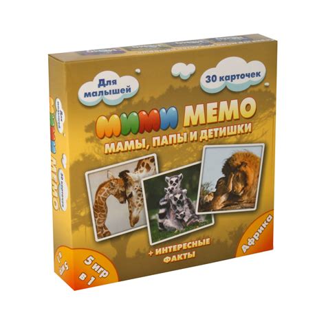 Игра настольная "Нескучные игры" Ми-Ми-Мемо купить за 340,00 ₽ в ...