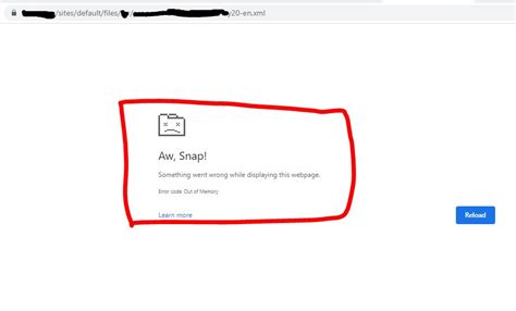 file browser uploaded xml files are not opening in chrome [ 3307987