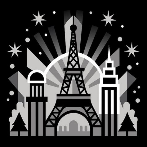 Premium Vector A Picture Of The Eiffel Tower And The Words Eiffel On The Bottom