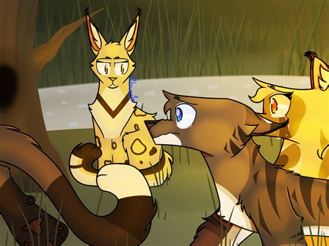 Warrior Cats Mothwing And Hawkfrost