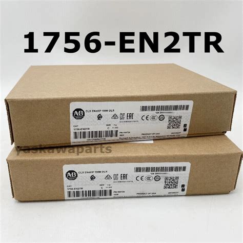 Ab 1756 En2tr 2 Port Clx Hi Cap Enet Ip Module 1756en2tr 2023 New Factory Sealed 2 047 46