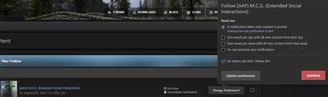 Not Receiving New Update Notifications Technical Support Loverslab
