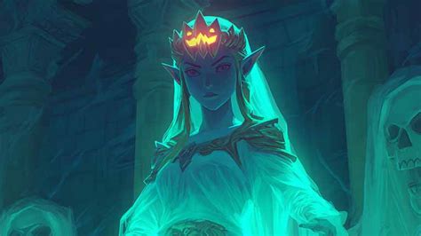 Legend Of Zelda Princess Zelda Ghost Queen Desktop Wallpaper