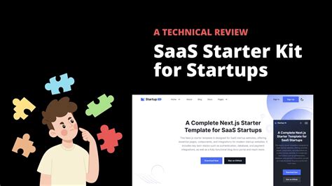 saas starter kit for startups a technical review uideck