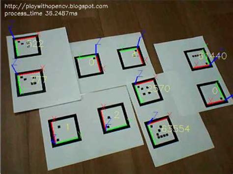 OpenCV Marker Detector V YouTube