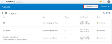 Oracle Integration Cloud Connectivity Agent Download And Configure