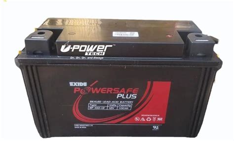 Exide 12v 100ah Industrial Powersafe Battery 48 Months At ₹ 1005117