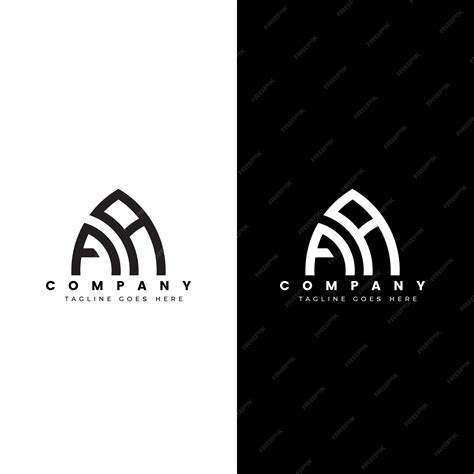 Premium Vector Letter Aa Logo Design Template