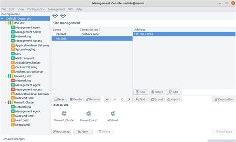 626 Procedure Exporting Zones Proxedo Network Security Suite 2 Administrator Guide