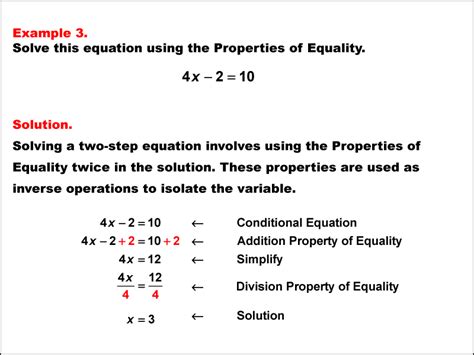 Slide Show: Math Examples: Solving Two-Step Equations Using the ...