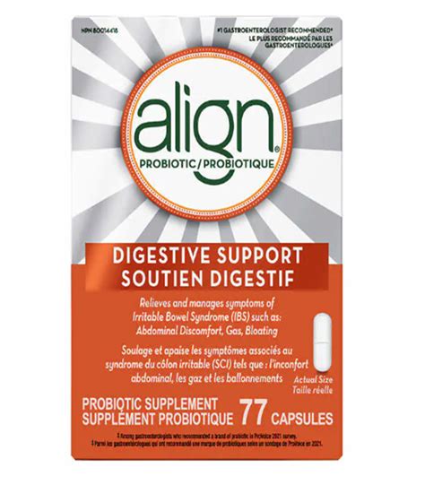 Align Probiotic Supplement Capsules Noble Linen