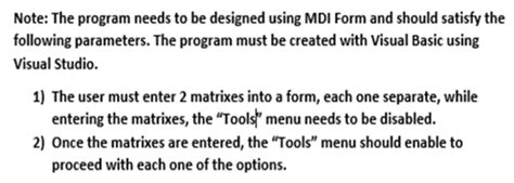 Solved USING VISUAL BASIC IN VISUAL STUDIO Options A Chegg Com