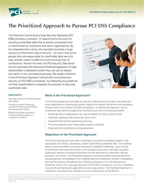 PDF PCI DSS Prioritized Approach For PCI DSS PDF File PCI DSS Prioritized Approach For