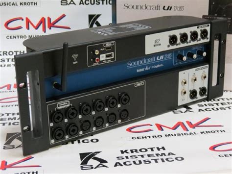 Mixer Digital Ui16 Usb Soundcraft Usada Cmk