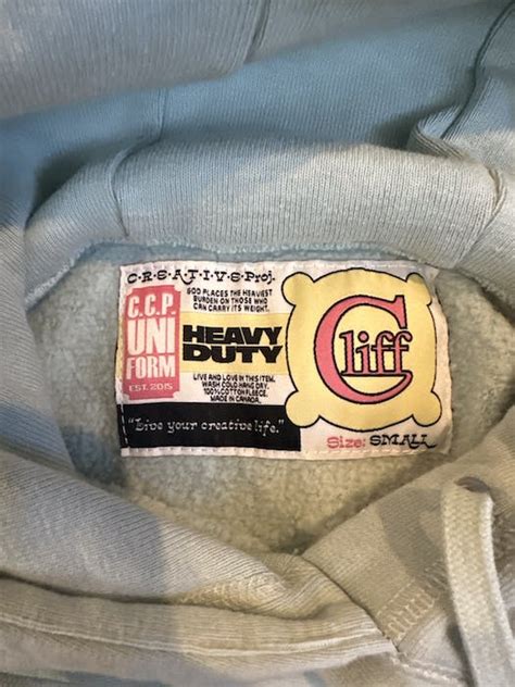 Ccp Wear Cliff Ccp Uniform Teal Hoody Grailed