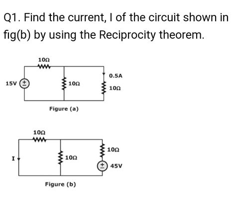 Q1 ﻿find The Current I Of The Circuit Shown In