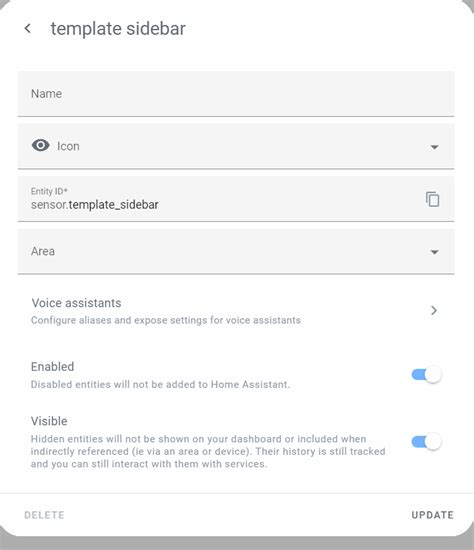 can t edit a template sensor helper configuration home assistant