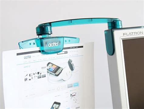 Anshang Actto Spc 08 Folder Computer Monitor Folding Document Folder Bracket Manuscript Folder