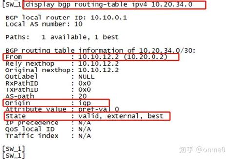 边界网关协议bgp实践课 3 ——origin属性 知乎