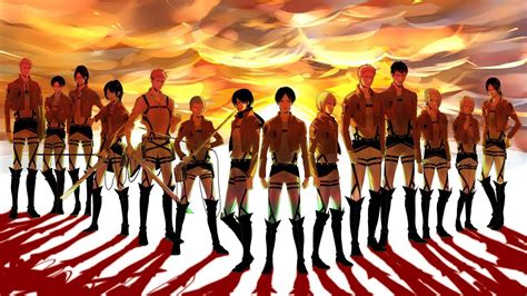 Squad And Survey Corps Computer Wallpapers Desktop Backgrounds