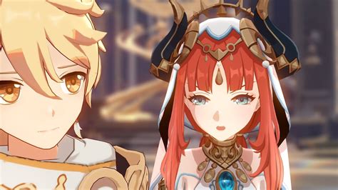 Nilou Tries To Test Aether