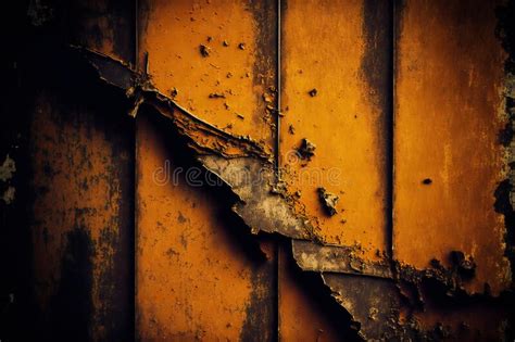 Rust Texture Rusty Grain On Metal Background Abstract Textures Stock Illustration