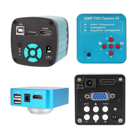 K MP MP MP VGA HDMI USB P Video Microscope Camera C MOUNT Lens For Phone Tablet PC