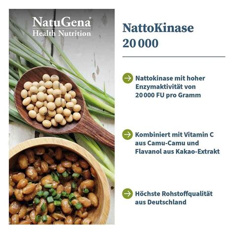 Nattokinase 20000 Vitamin C Vegan Kapseln 120 St Bei Aponeo Kaufen