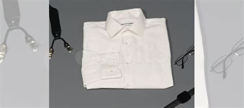 Мужская рубашка белая 46 - 48 Pierre Lauren купить в Краснодаре с ...